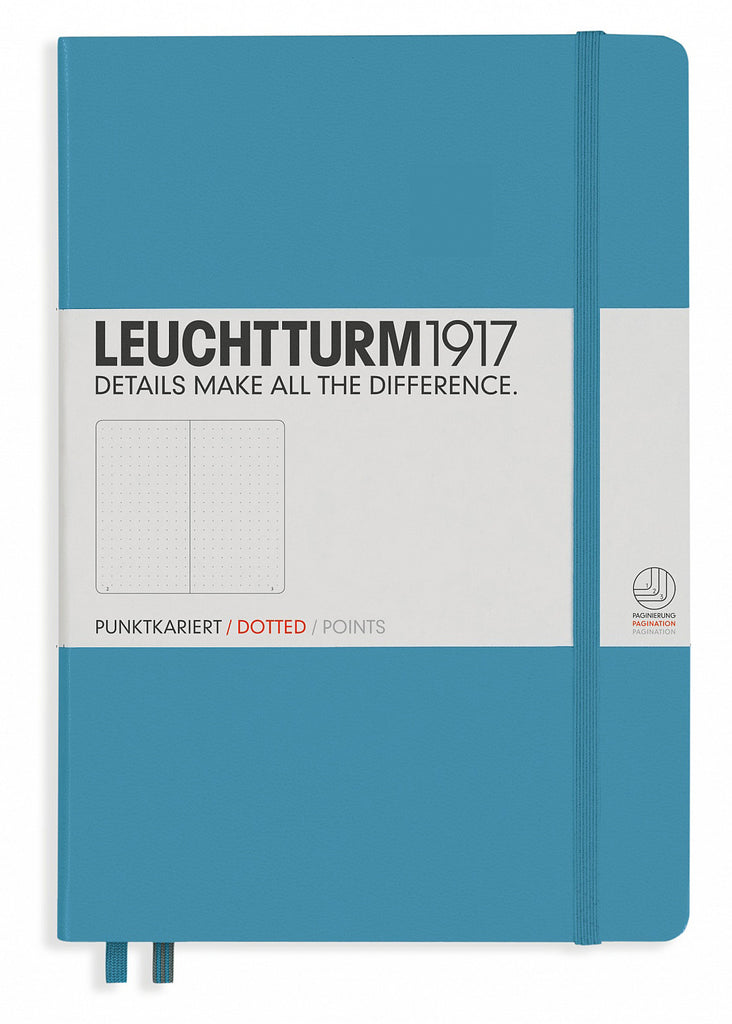 Leuchtturm1917 A5 Dotted Notebook New Color Nordic Blue Now In Stock