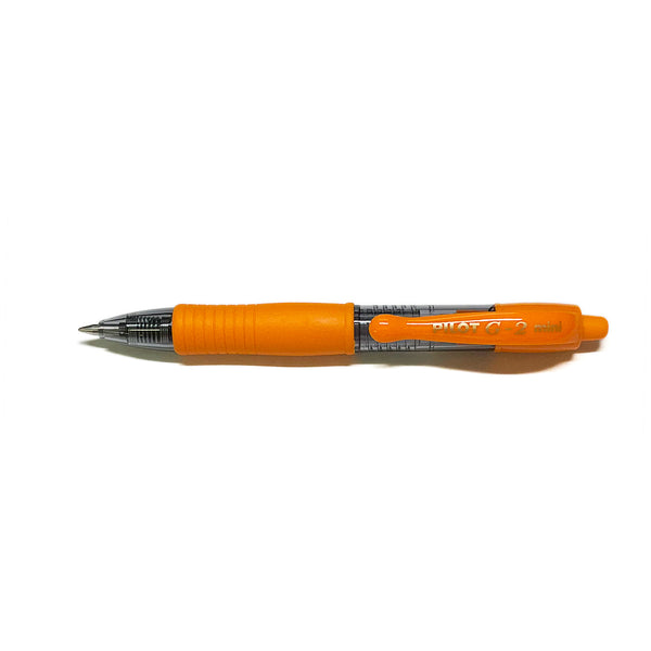 Pilot G2 Mini Orange Gel Pen Fine Point 0.7