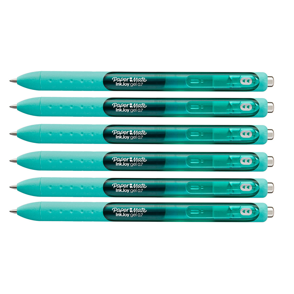 Paper Mate Inkjoy Gel Sea Foam Medium Retractable Pen (Sea Foam Ink) 6 ...