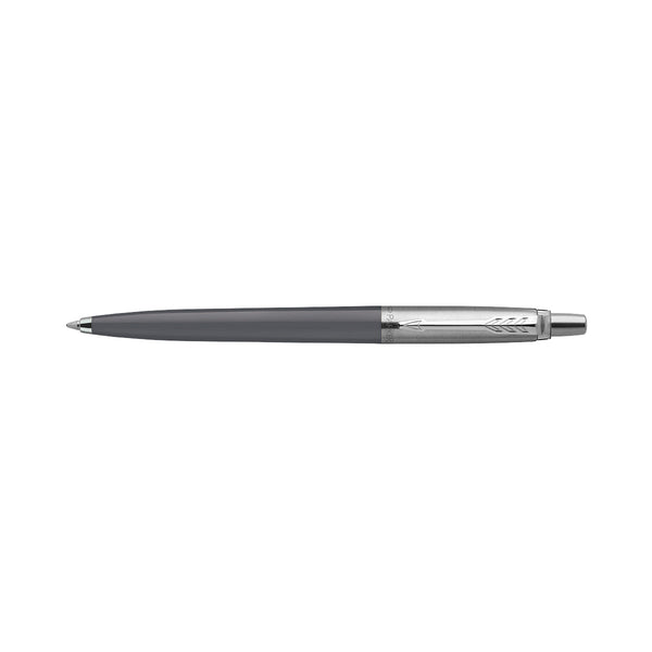 Parker Jotter Iron Grey Ballpoint Pen, Blue Ink