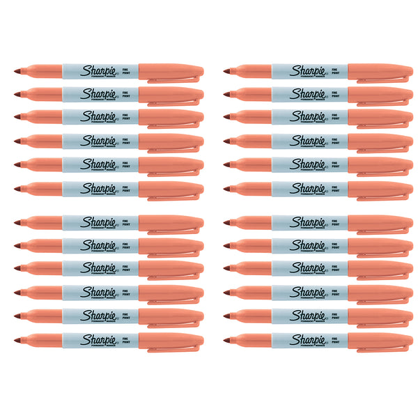 Sharpie In Bulk Cosmic Oron Orange, Fine Point Permanent Markers Pack