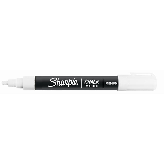 Sharpie Wet Erase Chalk Marker White – PensAndPencils.Net