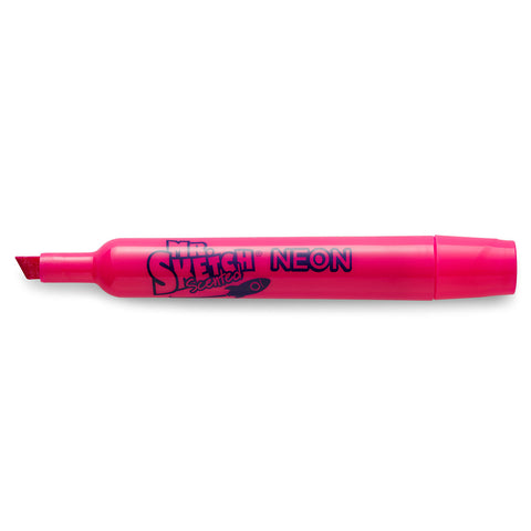 Mr. Sketch Cosmic Pink Lemonade Neon Pink Scented Marker Chisel Tip
