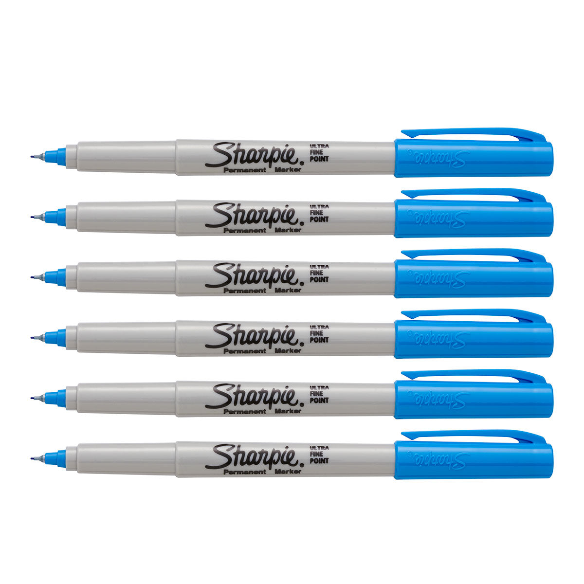 Sharpie Brilliant Blue Ultra Fine Pack Of 6 – PensAndPencils.Net