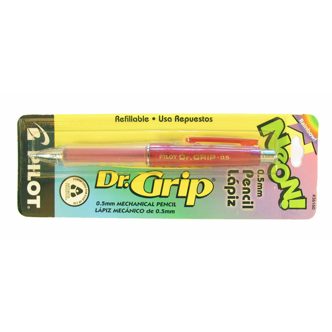 Pilot Dr. Grip Pencil 0.5mm Fusion Fuchsia Barrel – PensAndPencils.Net