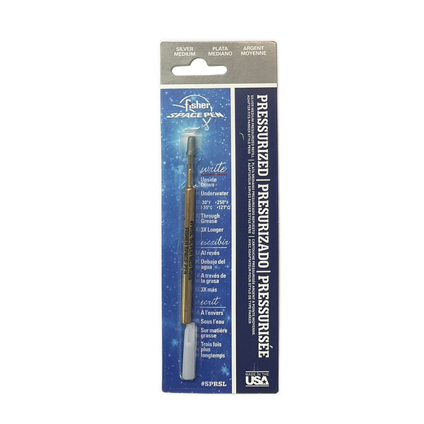Fisher Space Parker Style Ballpoint Refill, Silver Ink