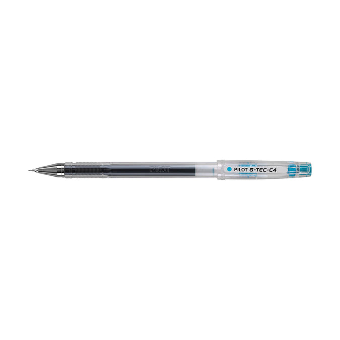 Pilot G-Tec C4 Gel Ultra Fine Turquoise Thin Writing Rollerball Pen ...