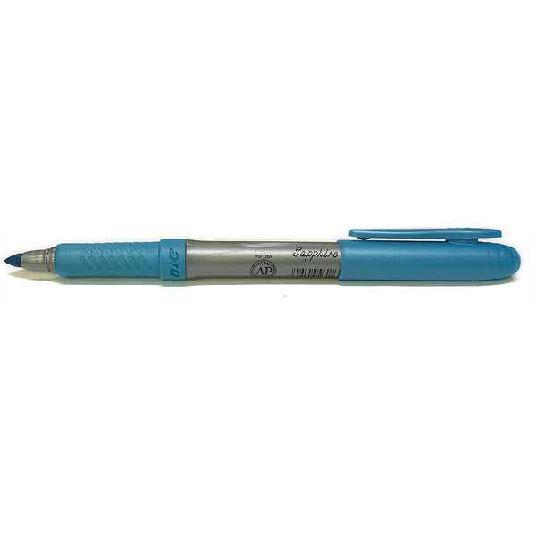 Bic Intensity Sapphire Blue Metallic Permanent Marker, Fine