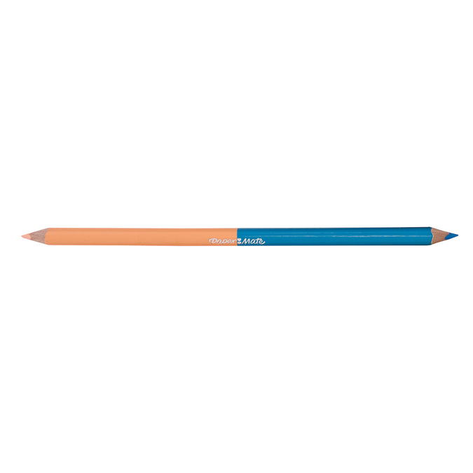 Paper Mate Blush and Light Blue Colored Pencil Dual Ended ...