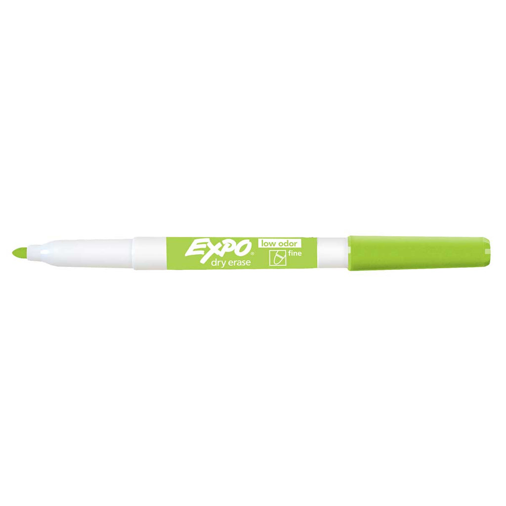 Expo Lime Fine Tip Dry Erase Markers Low Odor
