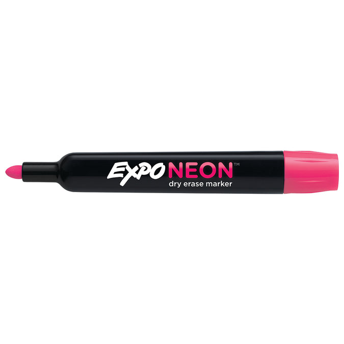 Pink Dry Erase Marker, Expo Neon Pink Bullet Tip – PensAndPencils.Net