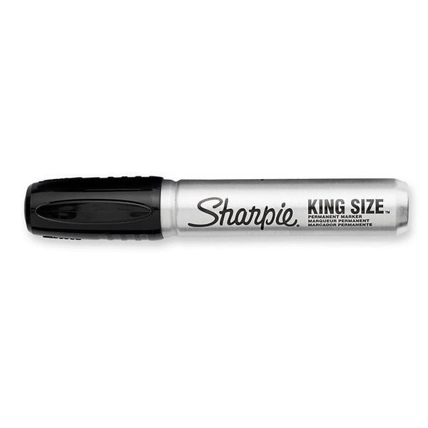 King Size Sharpie Black Chisel Tip