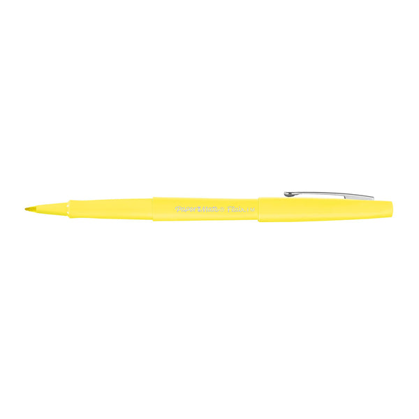 Paper Mate Flair Yellow Point Guard Felt Tip Pen Medium Sold Individua