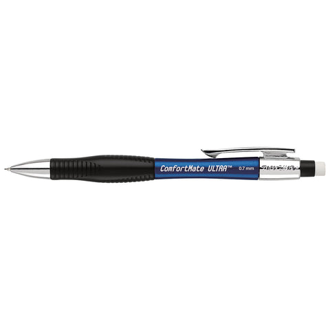 Paper Mate ComfortMate Ultra Mechanical With Grip Pencil 0.7 Blue Barr