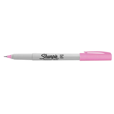 Sharpie Ultra Fine Point Pink Permanent Marker – PensAndPencils.Net