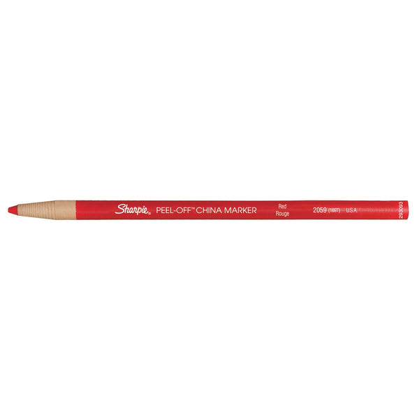 Sharpie Peel-Off China Marker Red 2059