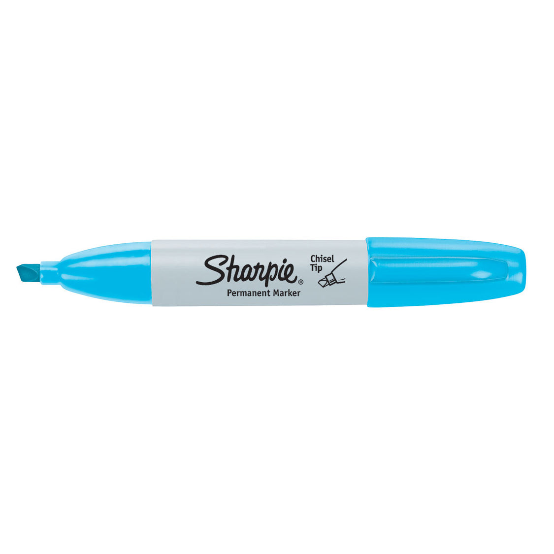 Sharpie Chisel Tip Turquoise Permanent Marker – PensAndPencils.Net