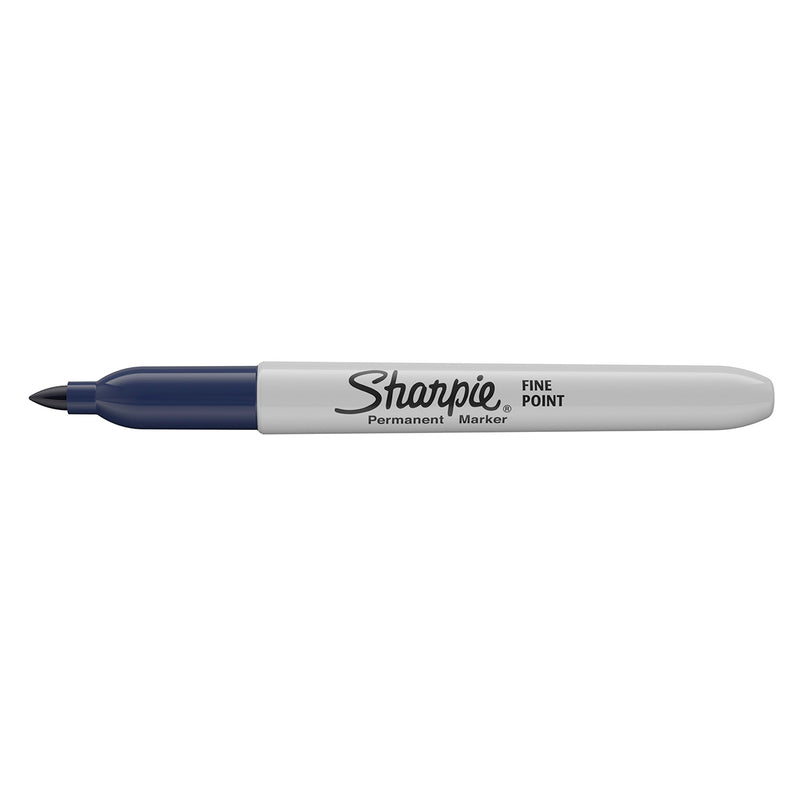 Sharpie Navy Fine Point Permanent Marker, Sold Individually ...