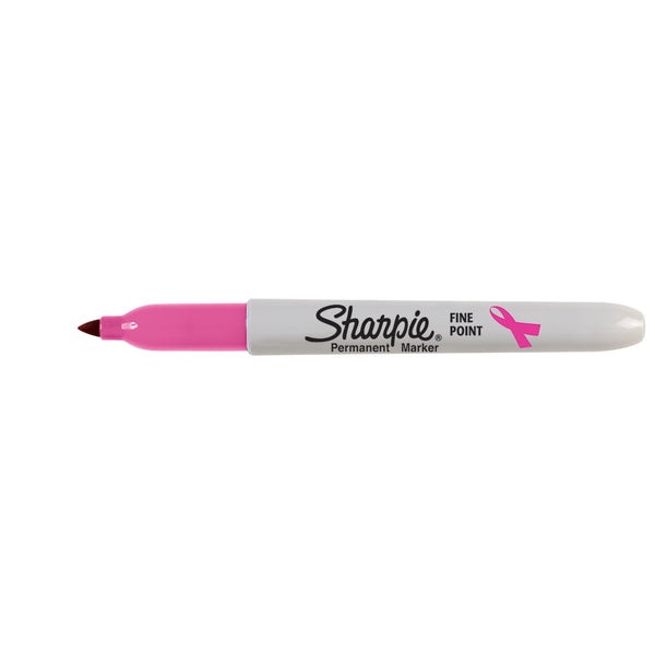 Sharpie Pink Ribbon Fine Permanent Marker, Sold Individually