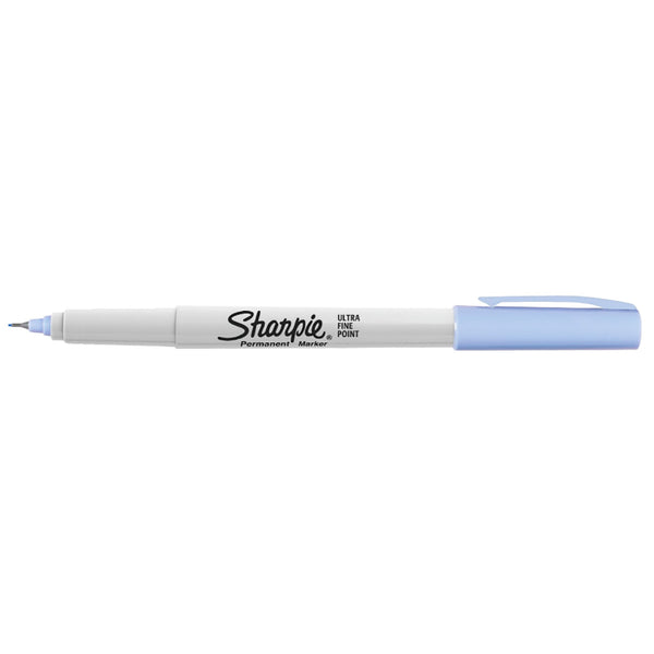 Sharpie Ultra Fine Sky Blue Permanent Marker, Sold Individually