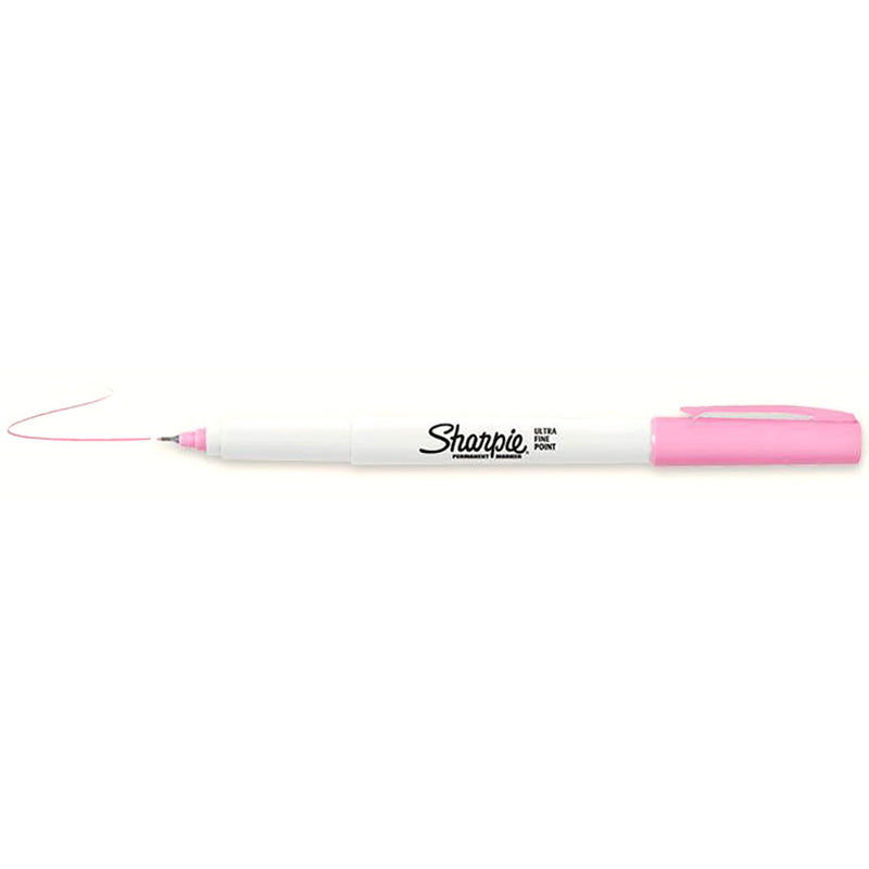 Sharpie Ultra Fine Point Pink Permanent Marker – PensAndPencils.Net