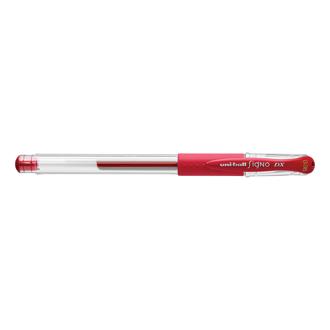 Uni Ball Signo DX .38 mm Red Ultra Micro Gel Pen – PensAndPencils.Net